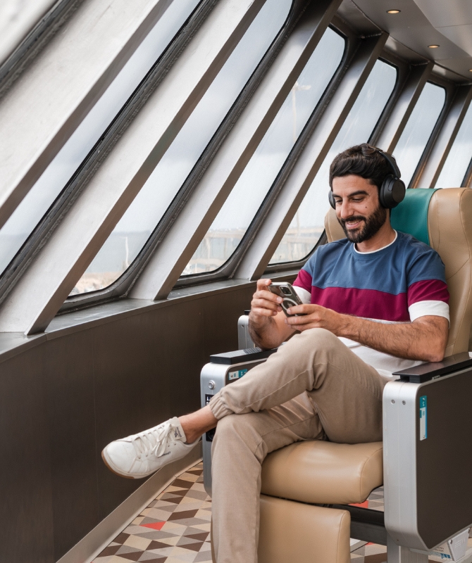 Ferry between Malaga and Melilla · Routes and timetables · Baleària