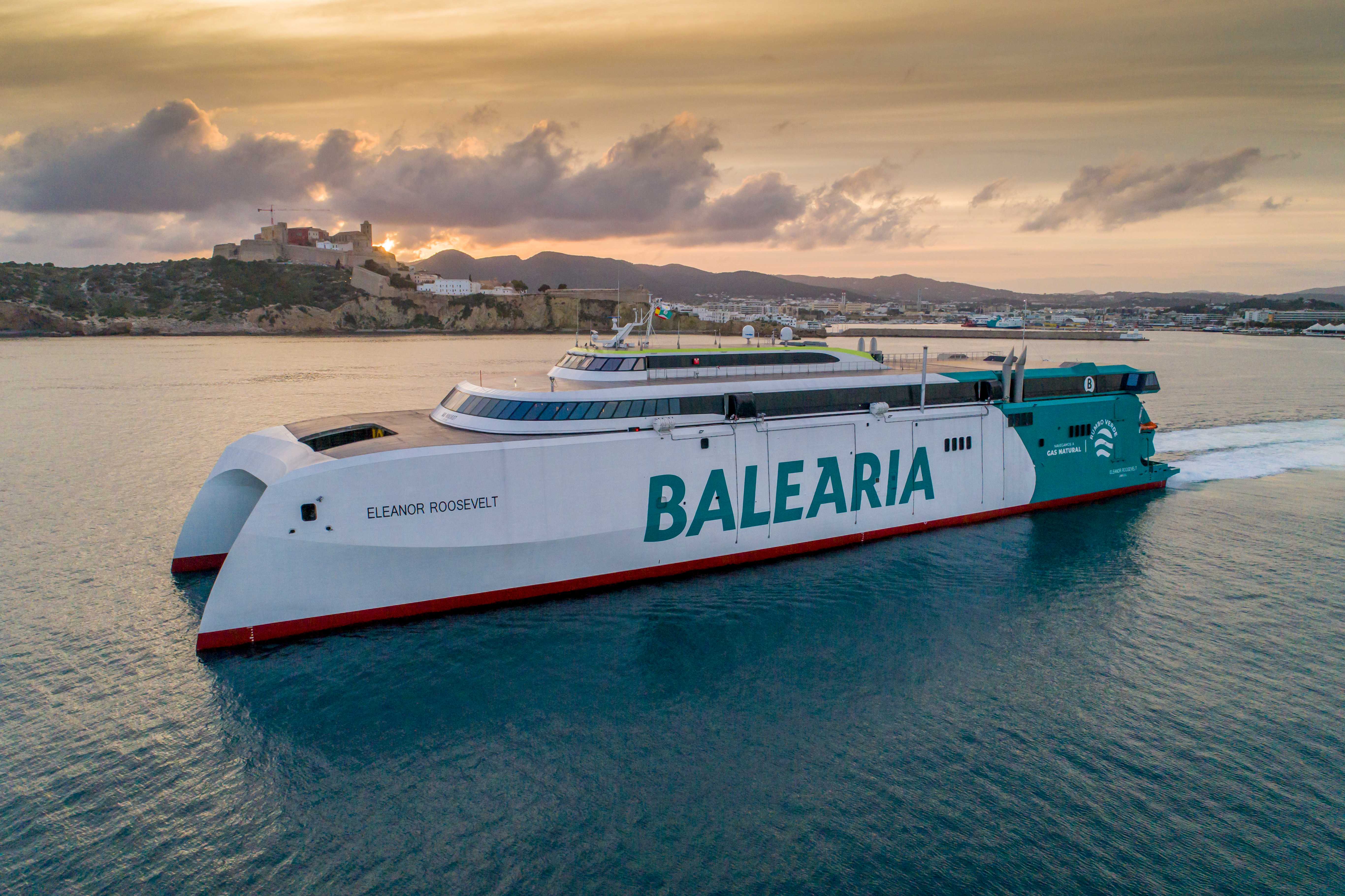 Eleanor Roosevelt · Fast Ferry · Flotta Baleària