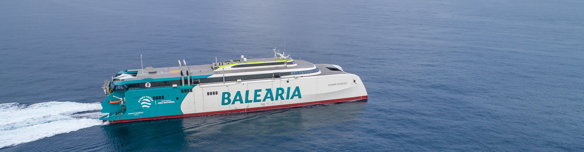 Eleanor Roosevelt, el nuevo fast ferry propulsado por GNL de Baleària